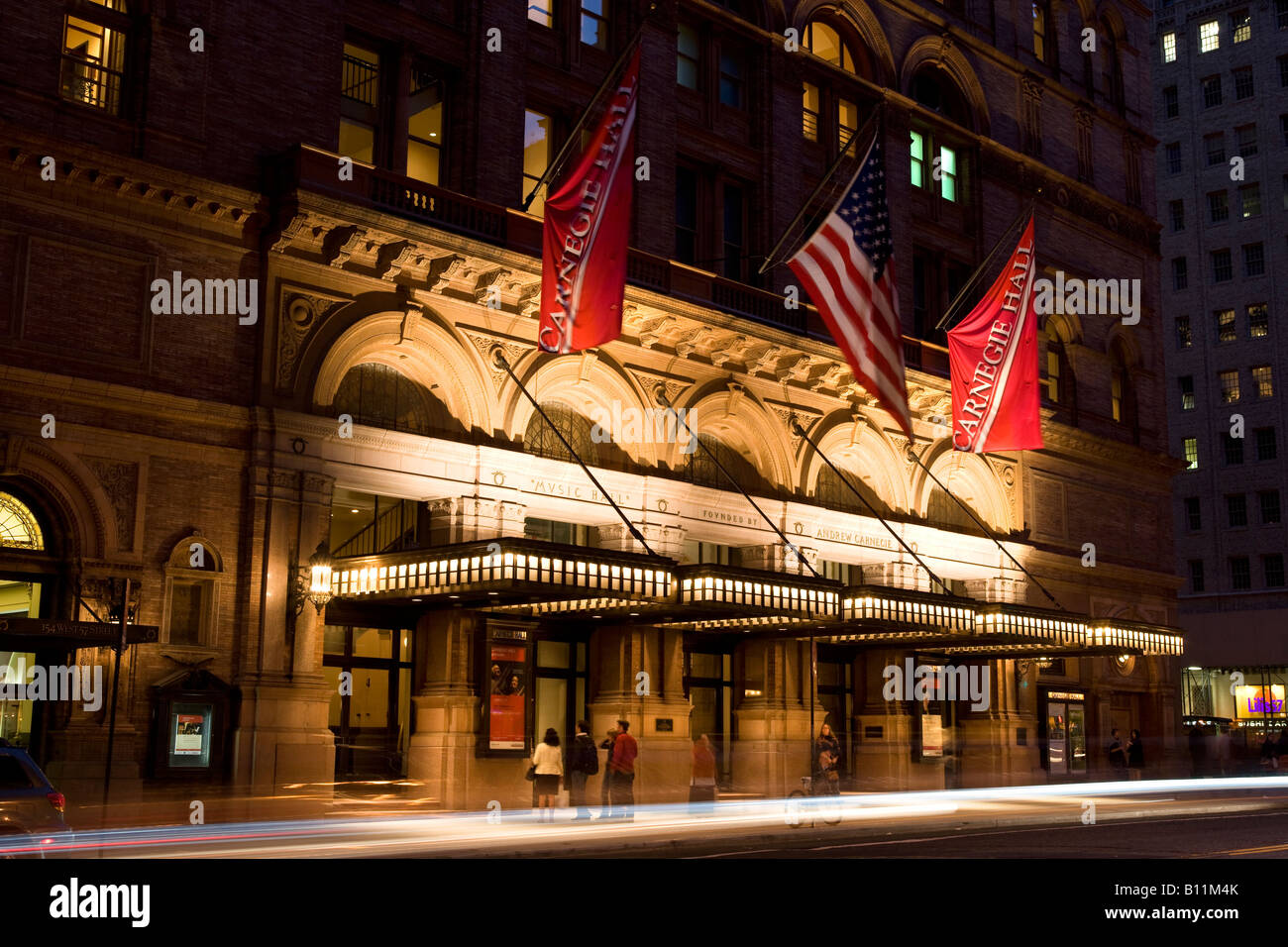 CARNEGIE HALL FIFTY SEVENTH STREET MANHATTAN NEW YORK CITY USA Stock ...