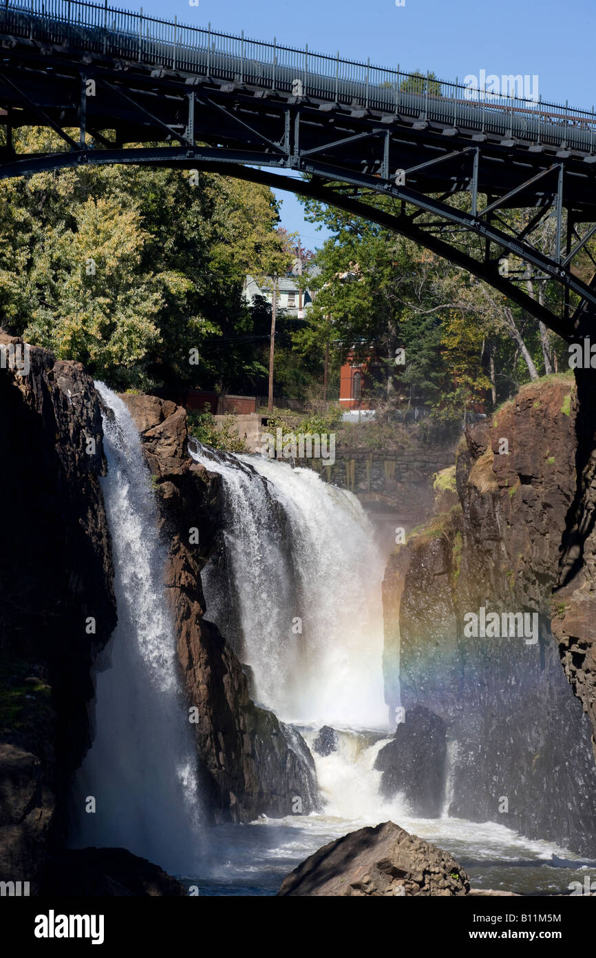 GREAT WATERFALLS PASSAIC RIVER PATERSON NEW JERSEY USA Stock Photo - Alamy