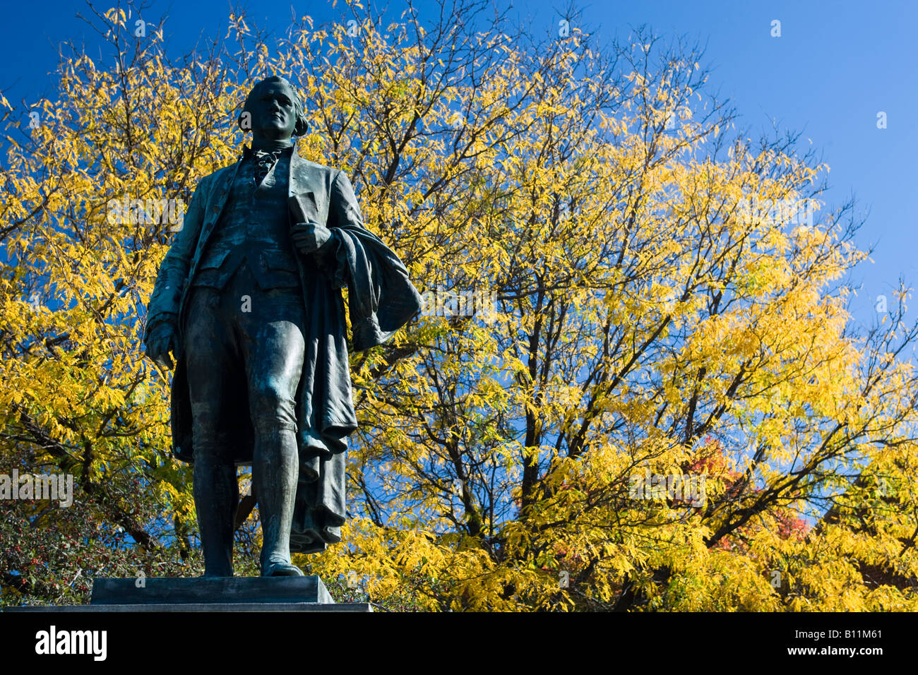 HAMILTON STATUE PATERSON NEW JERSEY USA Stock Photo - Alamy