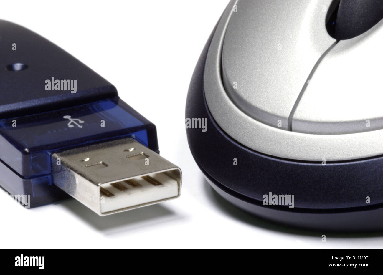 Cordless Mouse and Transmitter Stock Photo - Alamy