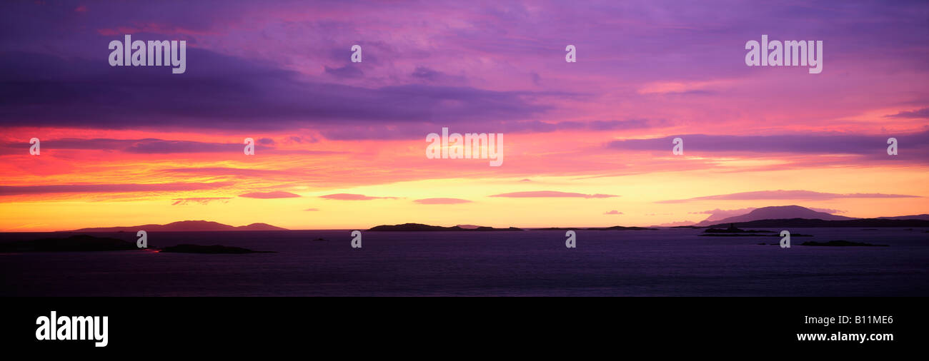 Sunset, Beara Peninsula, Co Cork, Ireland Stock Photo - Alamy
