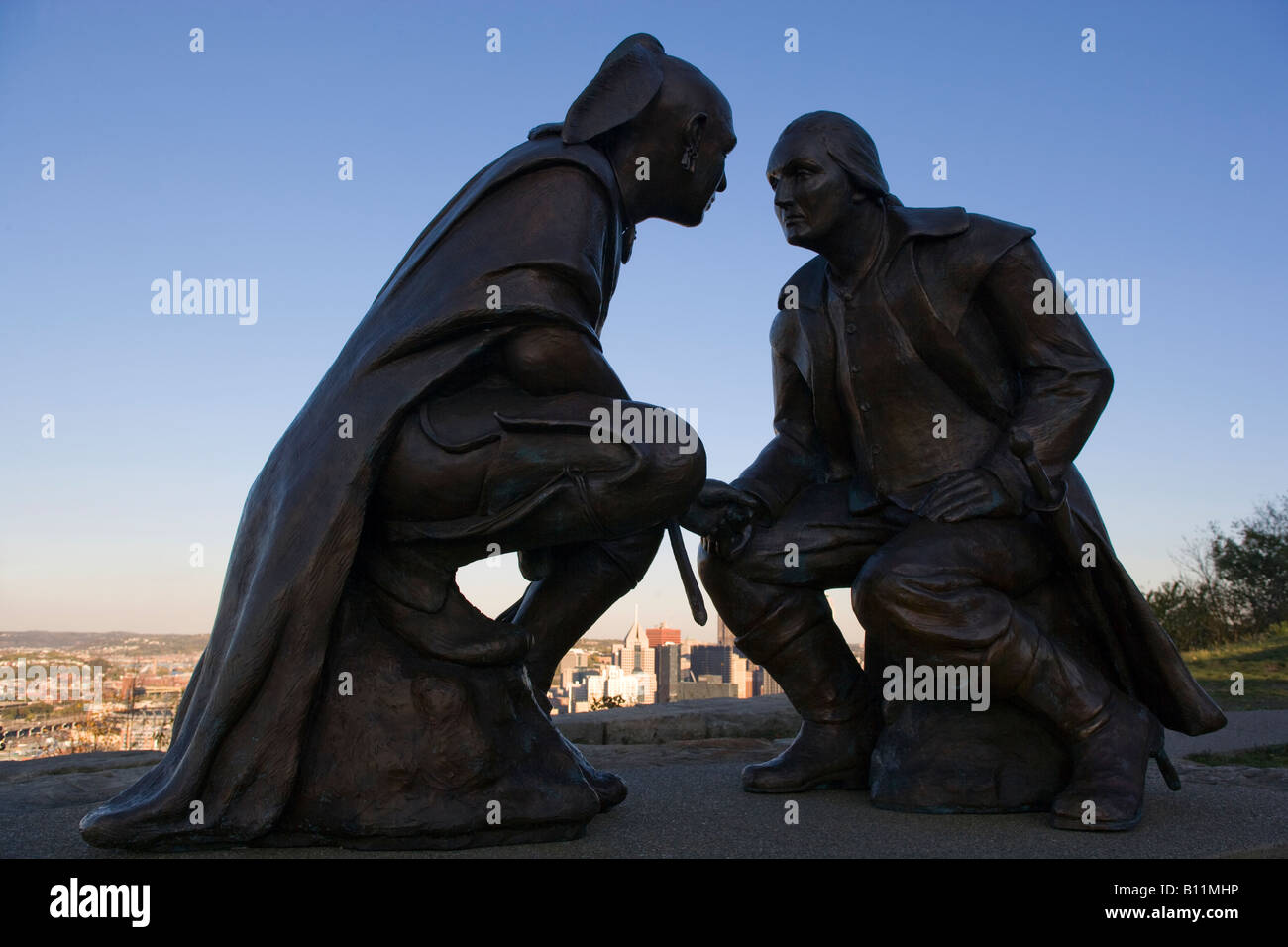 Guyasuta and george washington hi-res stock photography and images - Alamy