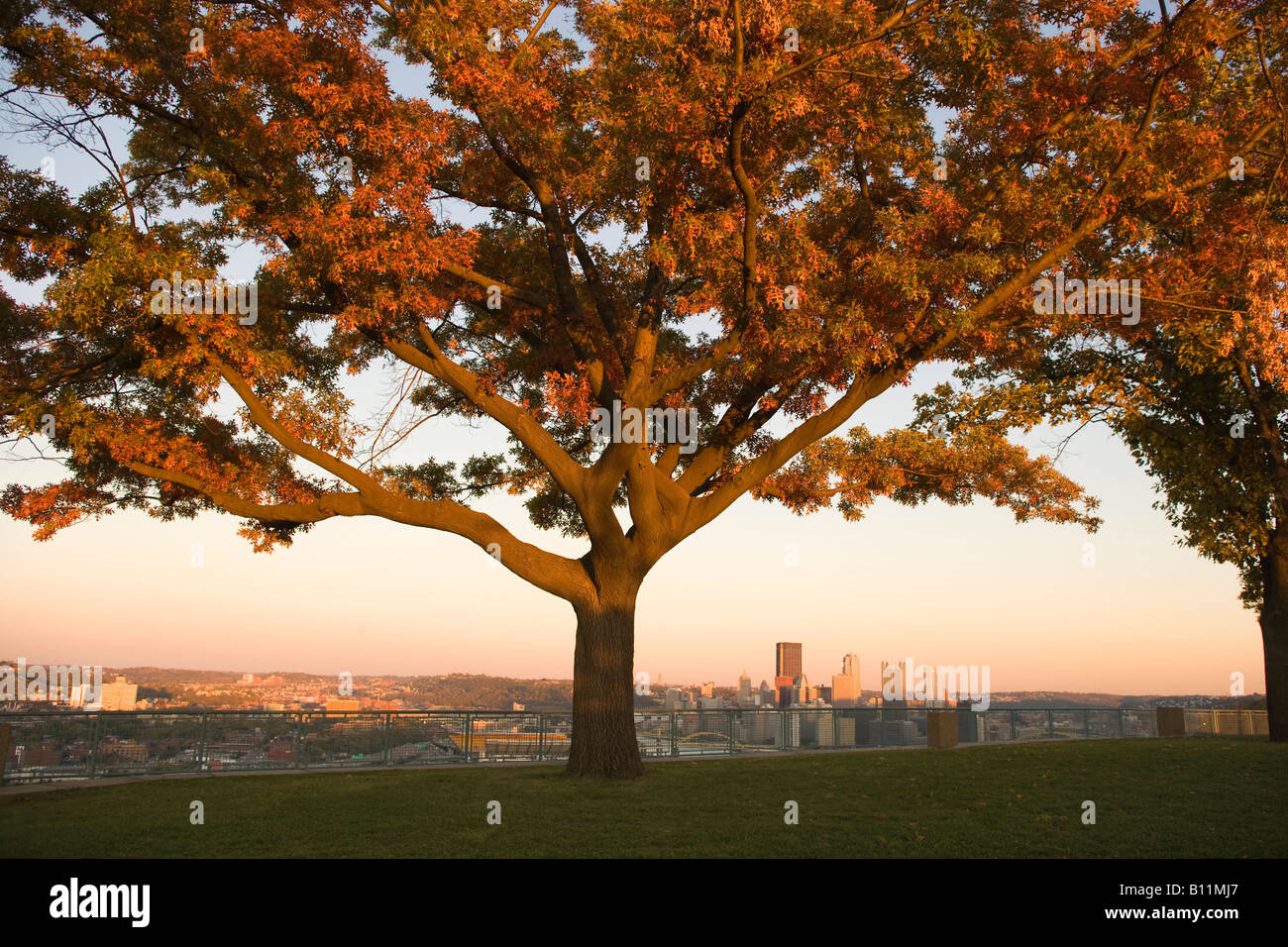 WESTEND OVERLOOK PARK PITTSBURGH PENNSYLVANIA USA Stock Photo - Alamy