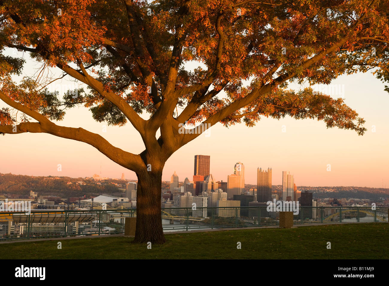 WESTEND OVERLOOK PARK PITTSBURGH PENNSYLVANIA USA Stock Photo - Alamy