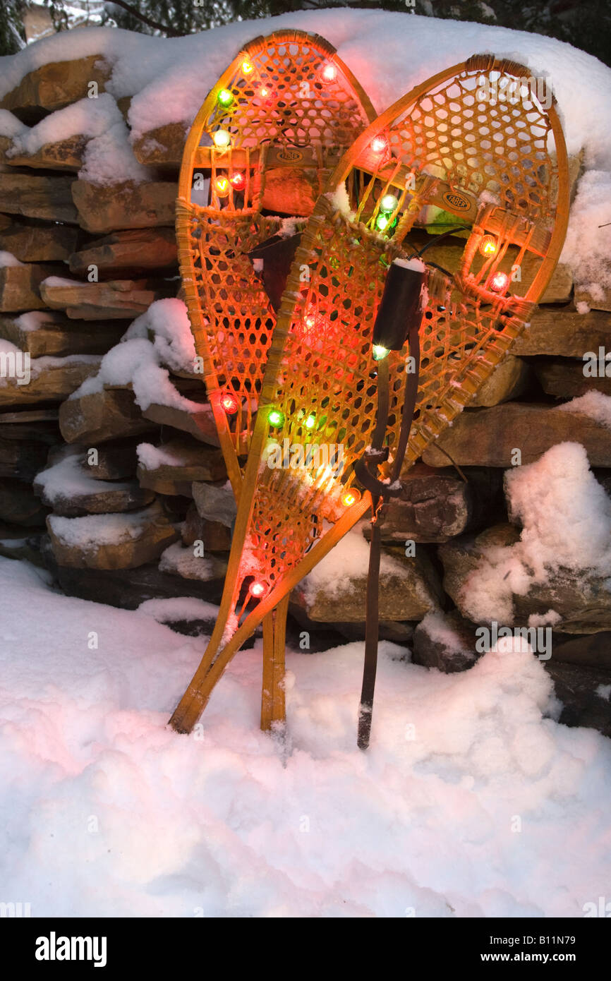 Snowshoes on wall hi-res stock photography and images - Alamy