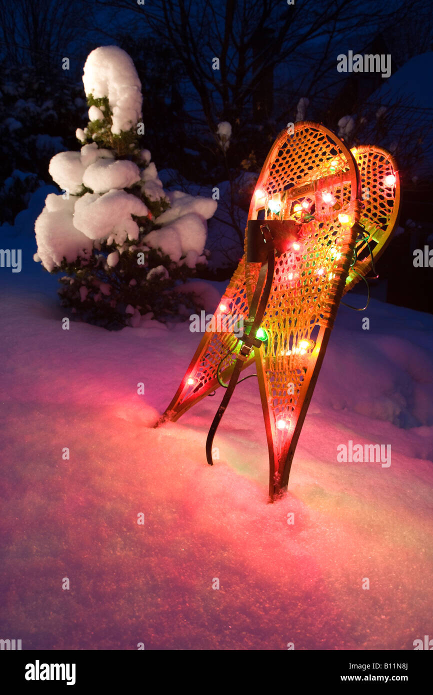 Snowshoes on wall hi-res stock photography and images - Alamy