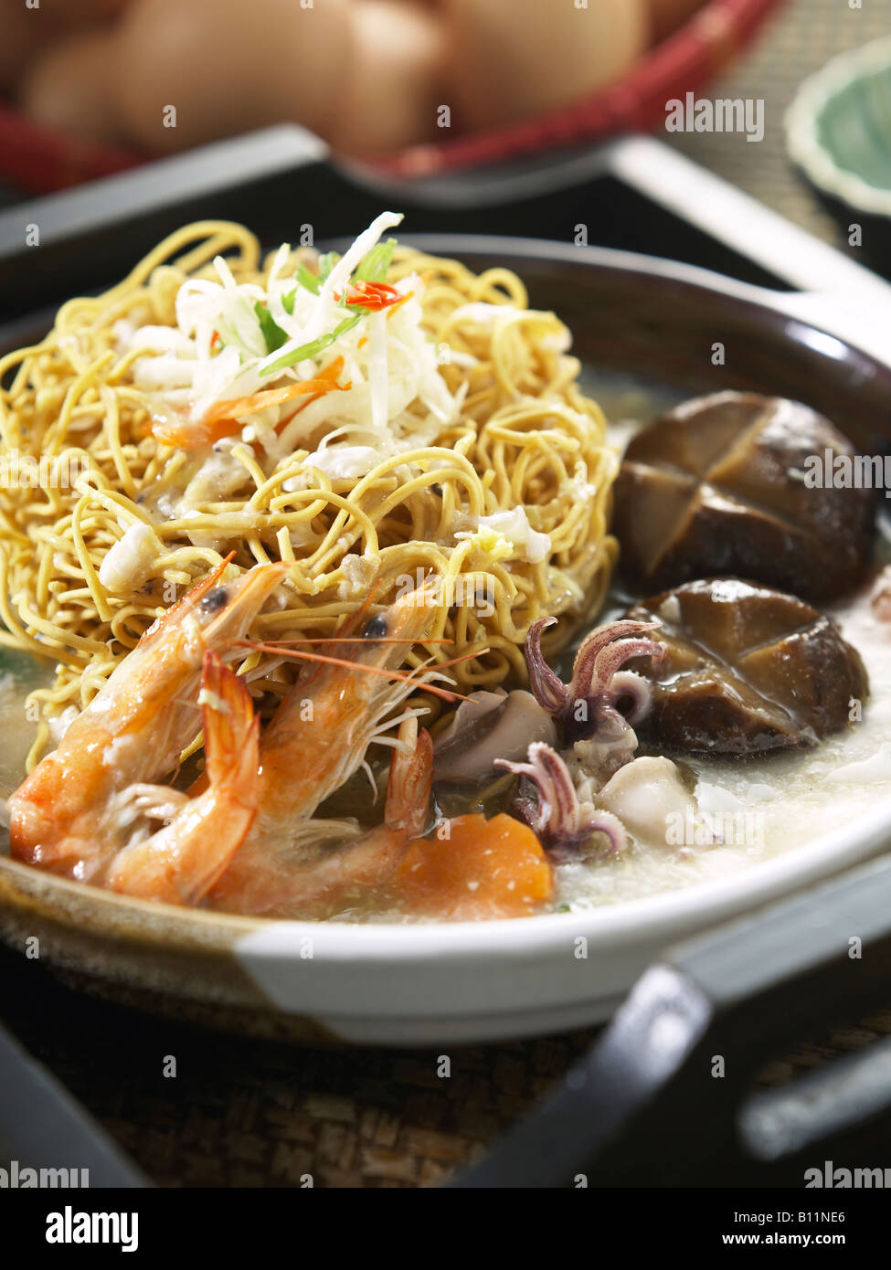 noodle, cantonese yee mee Stock Photo - Alamy