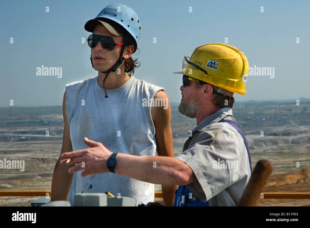 Bearded miner hi-res stock photography and images - Alamy