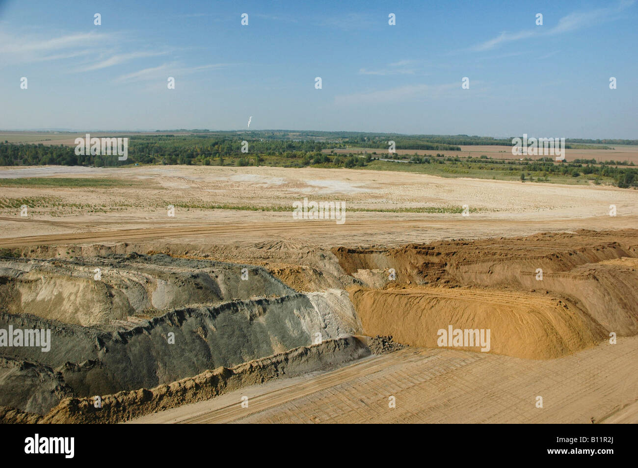 Waste overburden hi-res stock photography and images - Alamy