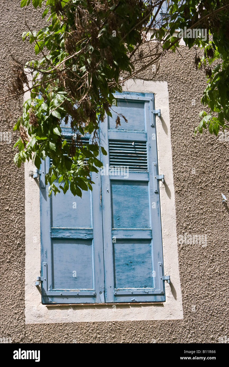 Shuttered windows on a french house hi-res stock photography and images ...