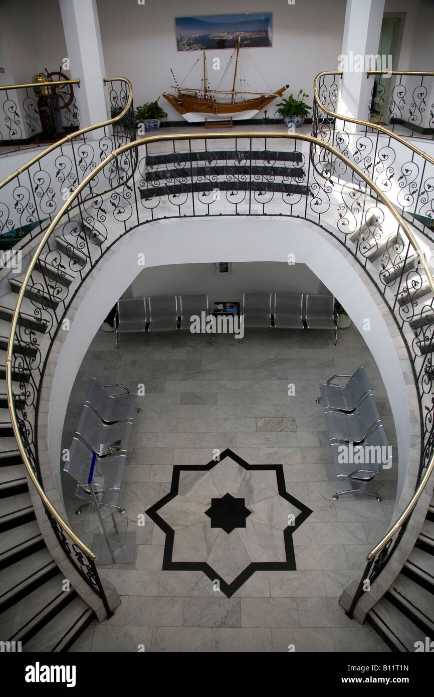 Spiral staircase Port Khalid Headquarters building Port Khalid Sharjah ...