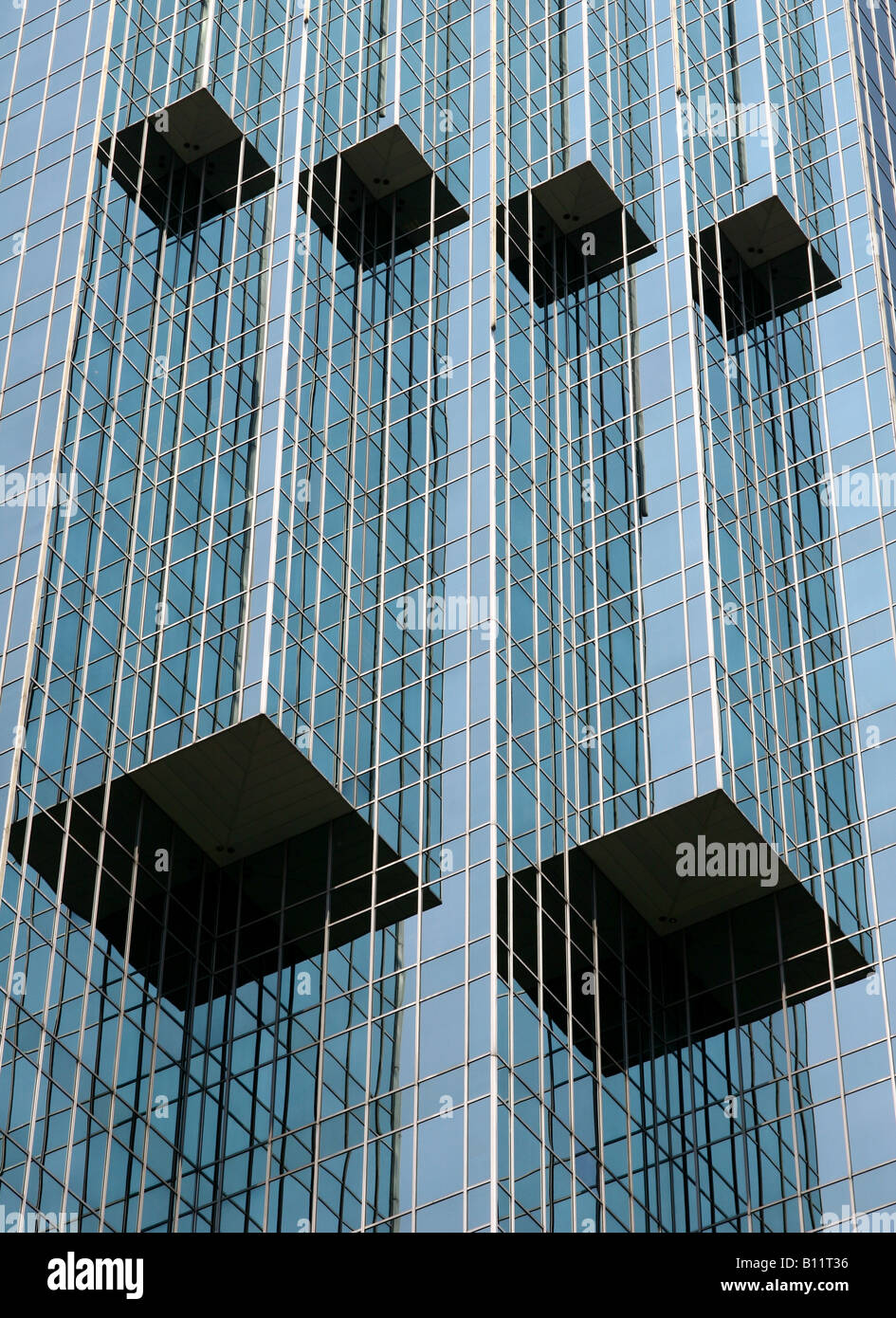 Close up of glass design in a modern building Stock Photo - Alamy