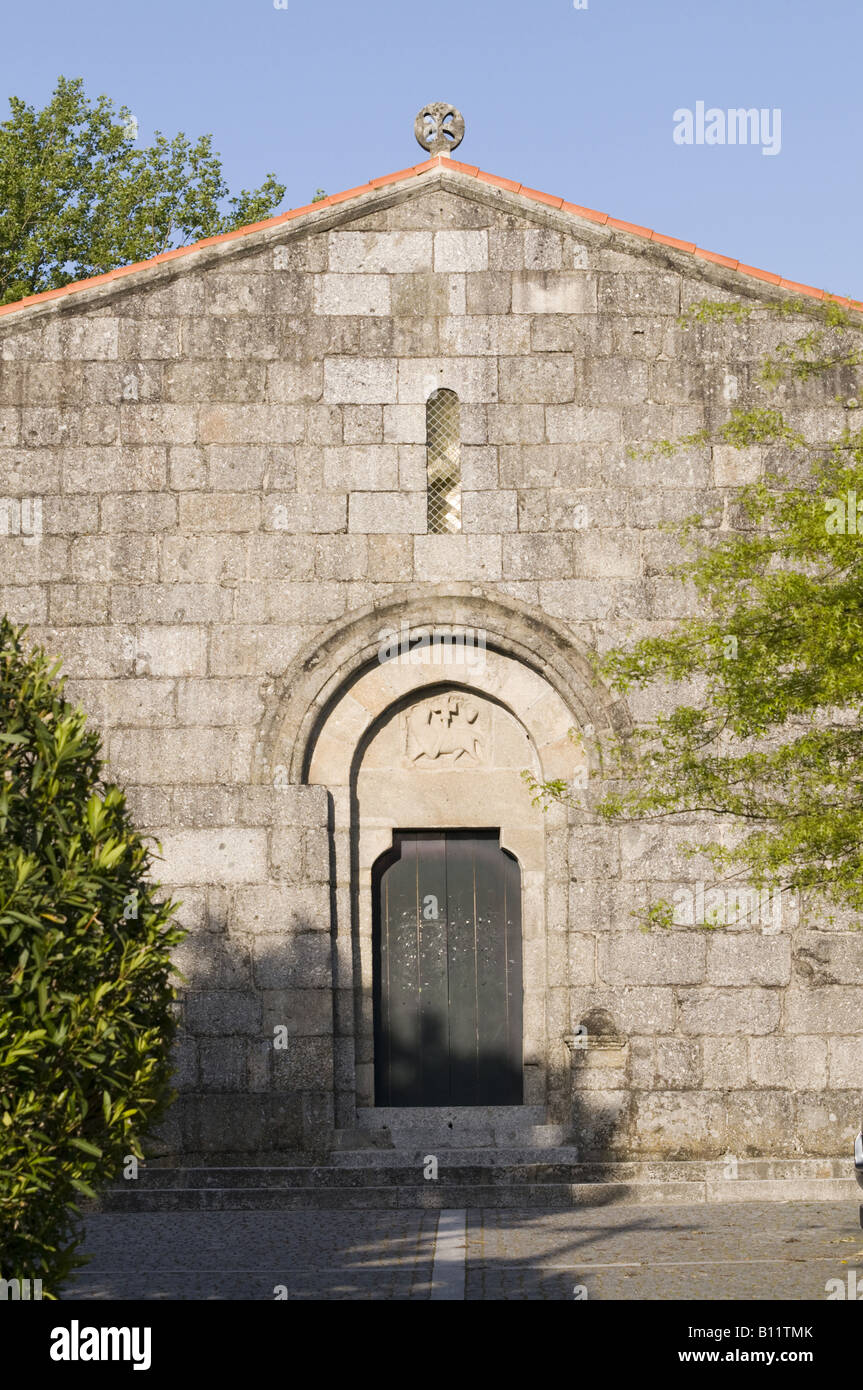 Church of Aroes, Fafe, Portugal (Romanesque, 13th century Stock Photo ...