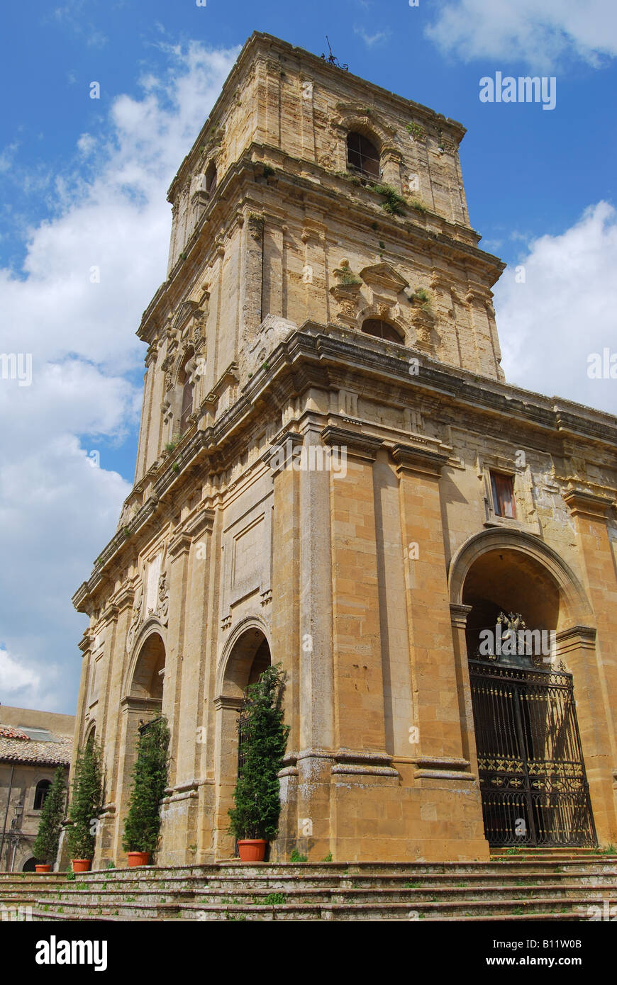 The Duomo, Piazza Amerina, Citta di Enna, Enna Province, Sicily, Italy ...