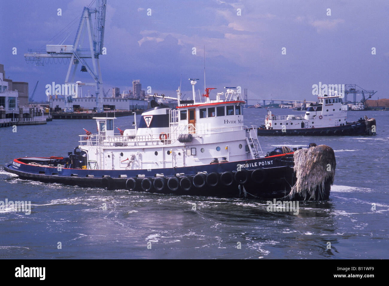 Mobile Alabama USA Mobile Bay Towing s conventional harbor tug Mobile ...