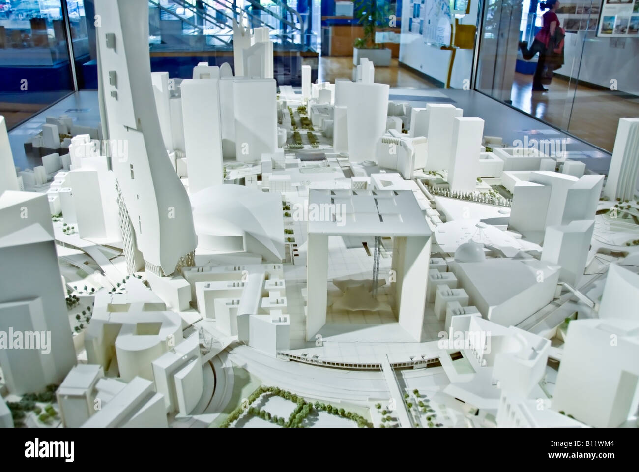 Paris France, Commercial Architecture, Modern Office Buildings in "La ...