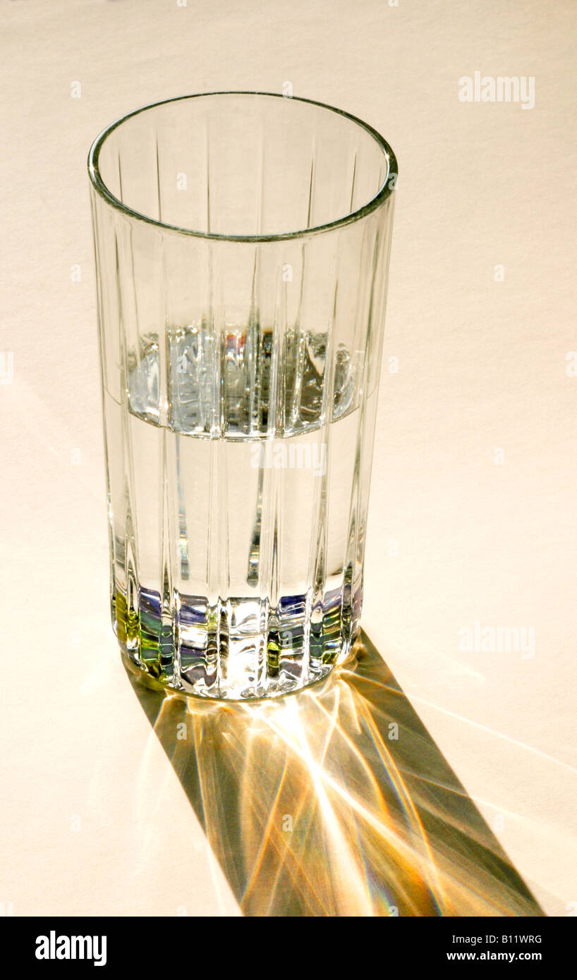 Half full or half empty Stock Photo - Alamy