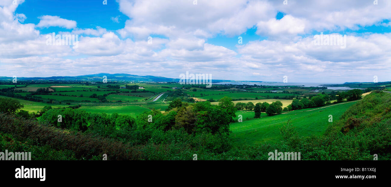 County Waterford, Ireland, Landscape looking towards Dungarvan Stock ...