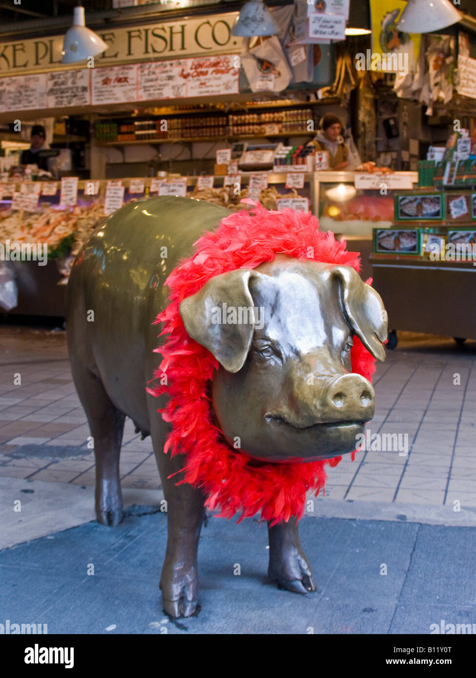 Pig Statue At Pike Place Market at Carmella Vanzant blog