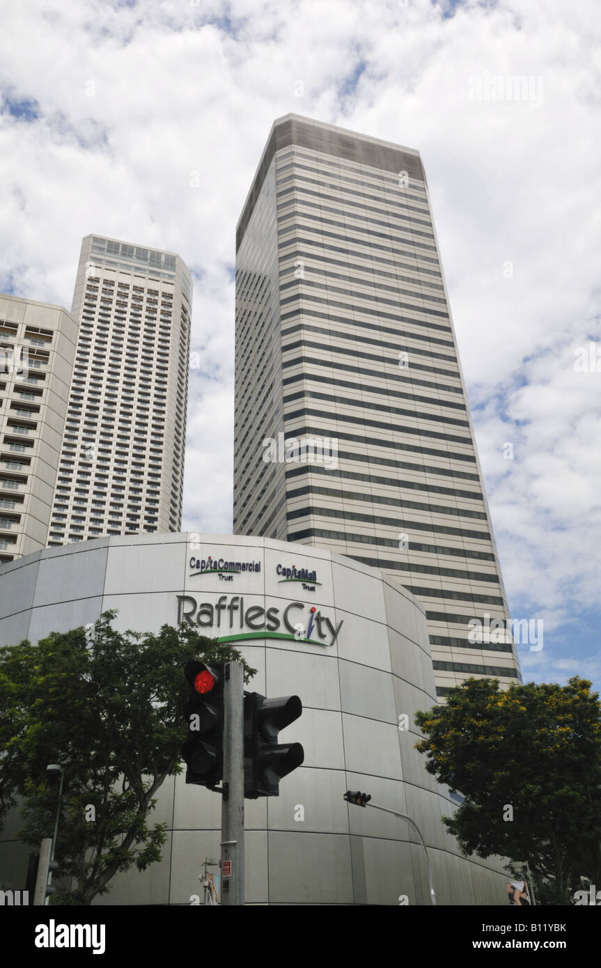 Raffles City Singapore Stock Photo - Alamy
