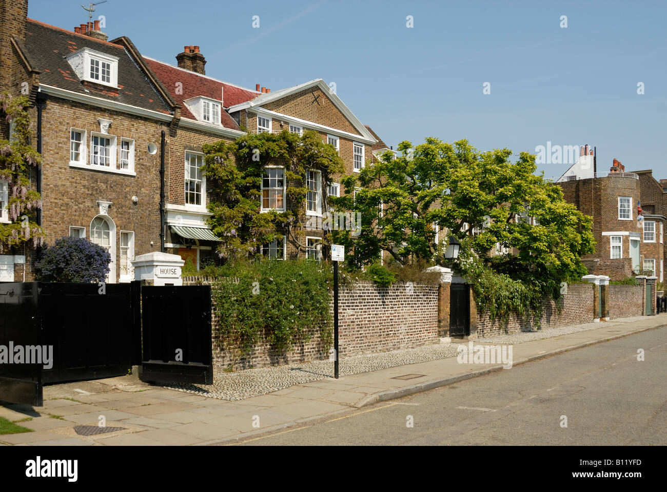 The Mall, Chiswick Riverside, London Stock Photo - Alamy