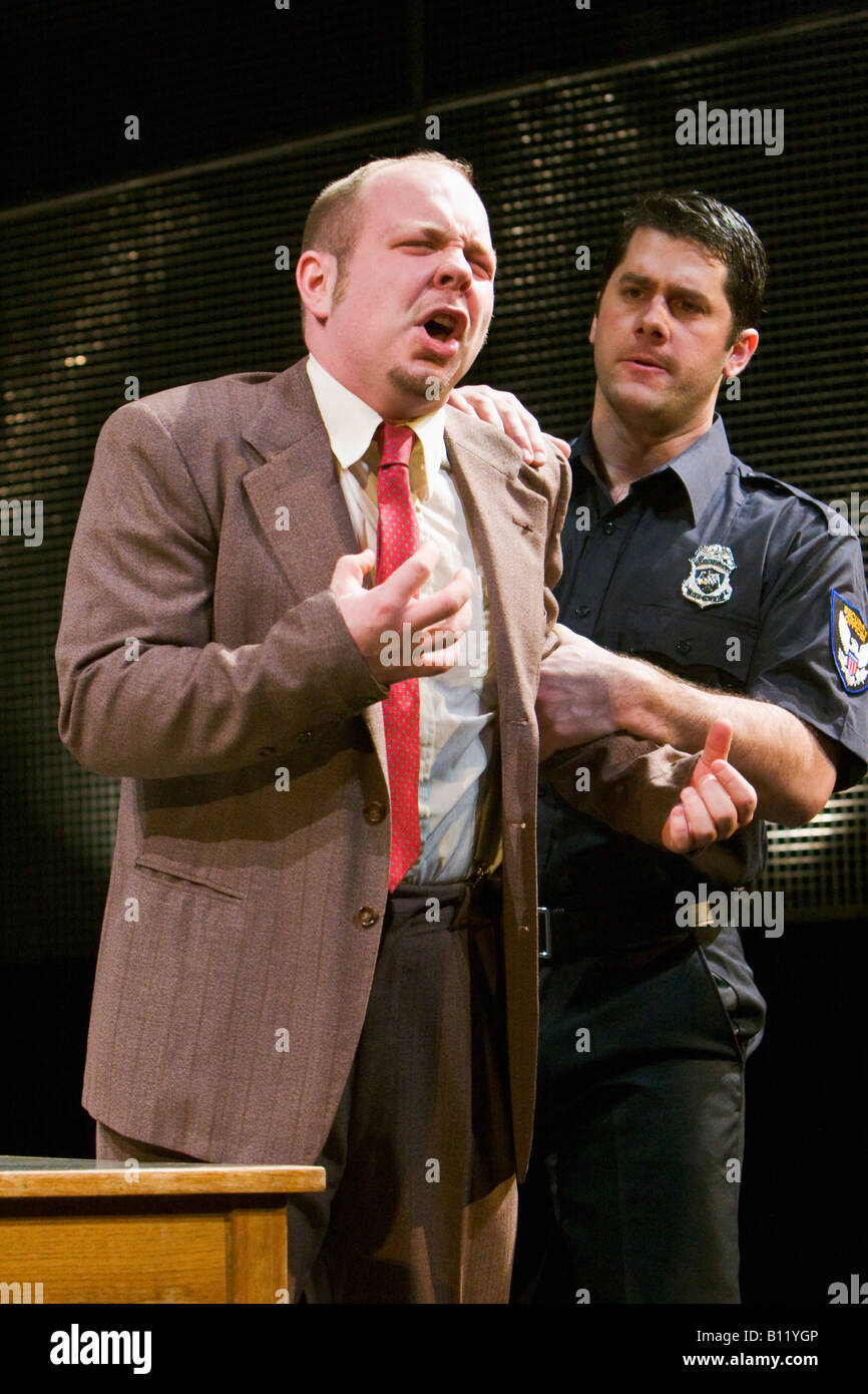 Scene from the opera Dead Man Walking Stock Photo - Alamy