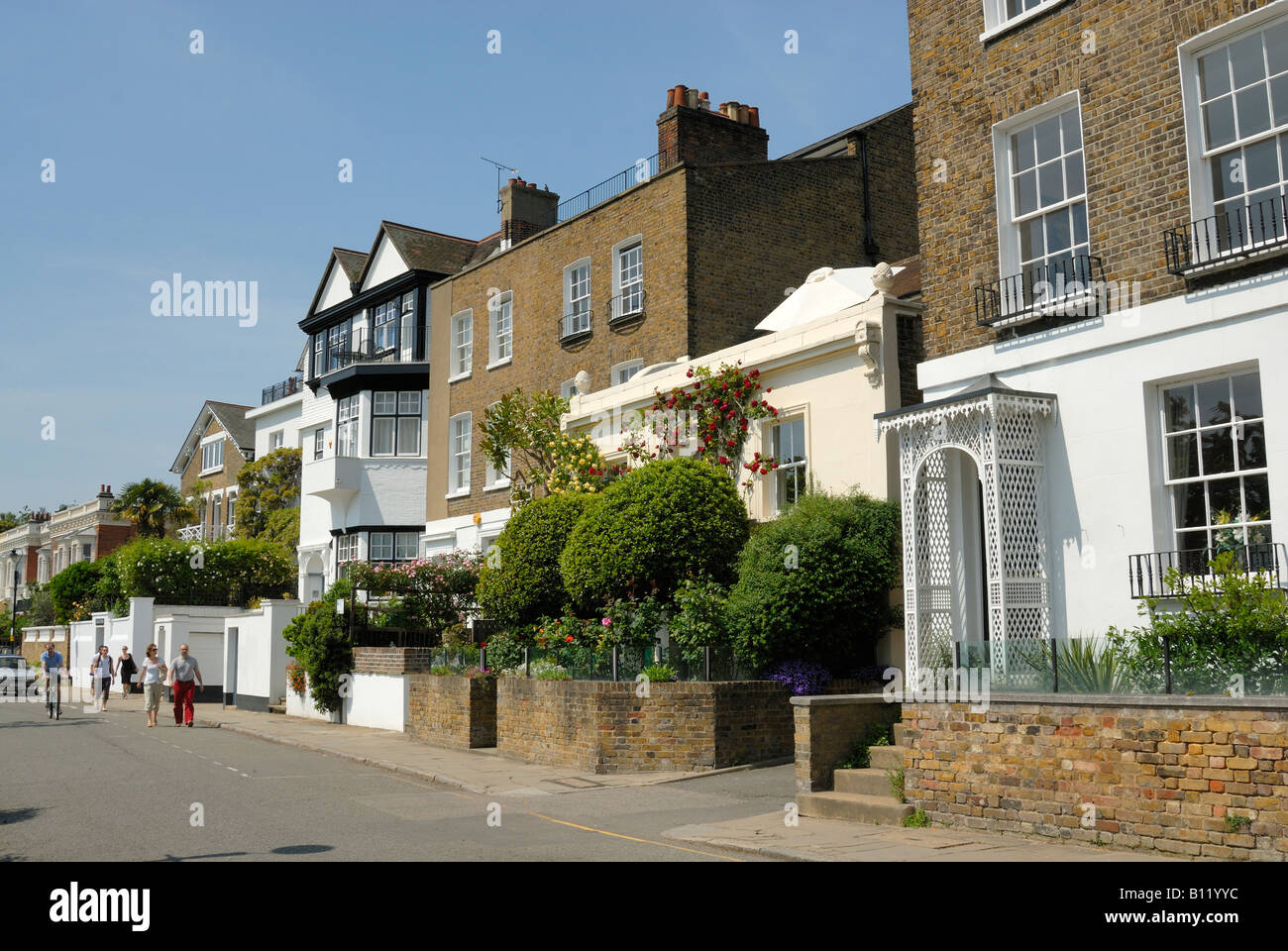 The Mall, Chiswick Riverside, London Stock Photo - Alamy