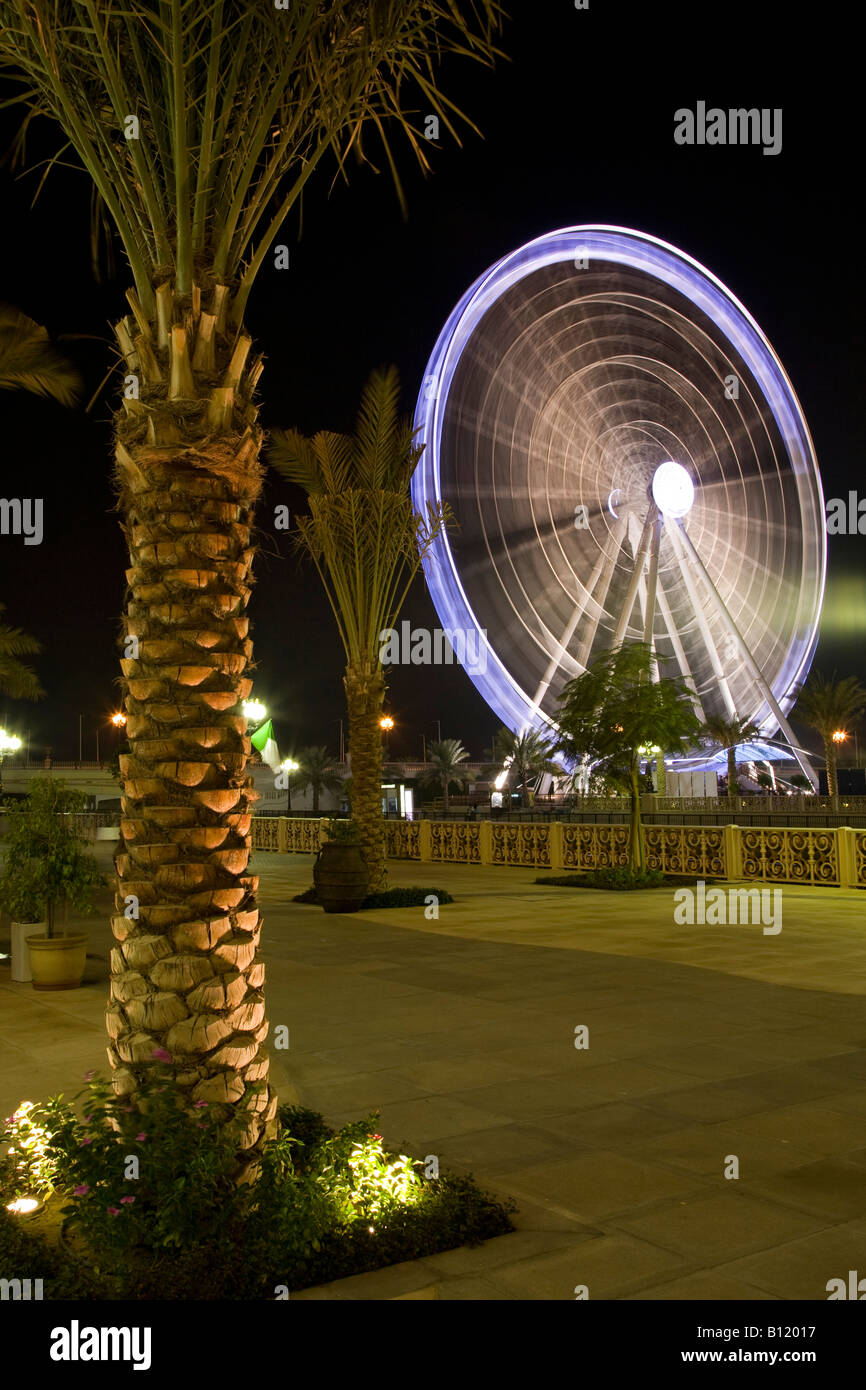 'Eye of the Emirates' Ferris Wheel attraction is part of Qanat Al Qasba ...