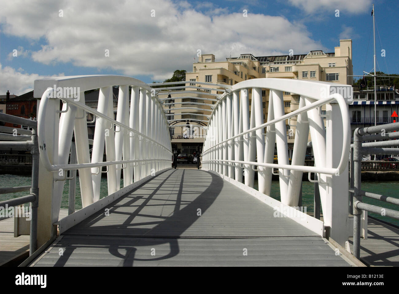 Trinity Landing, Cowes, Isle of Wight Stock Photo - Alamy