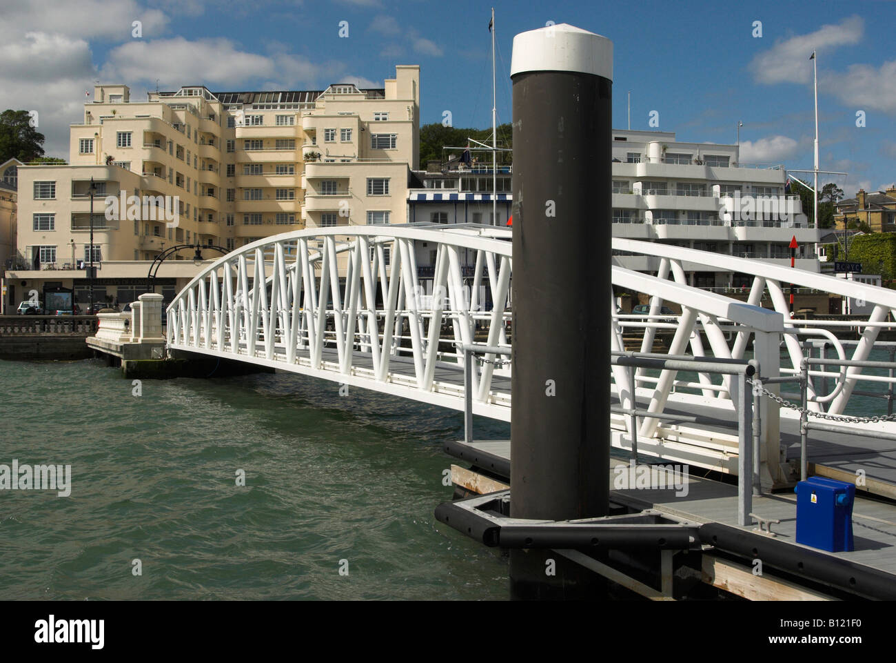 Trinity Landing mid morning, Cowes, Isle of Wight Stock Photo - Alamy