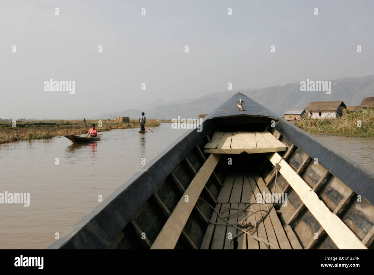 Boat trip on Inle Lake, Myanmar (Burma Stock Photo - Alamy