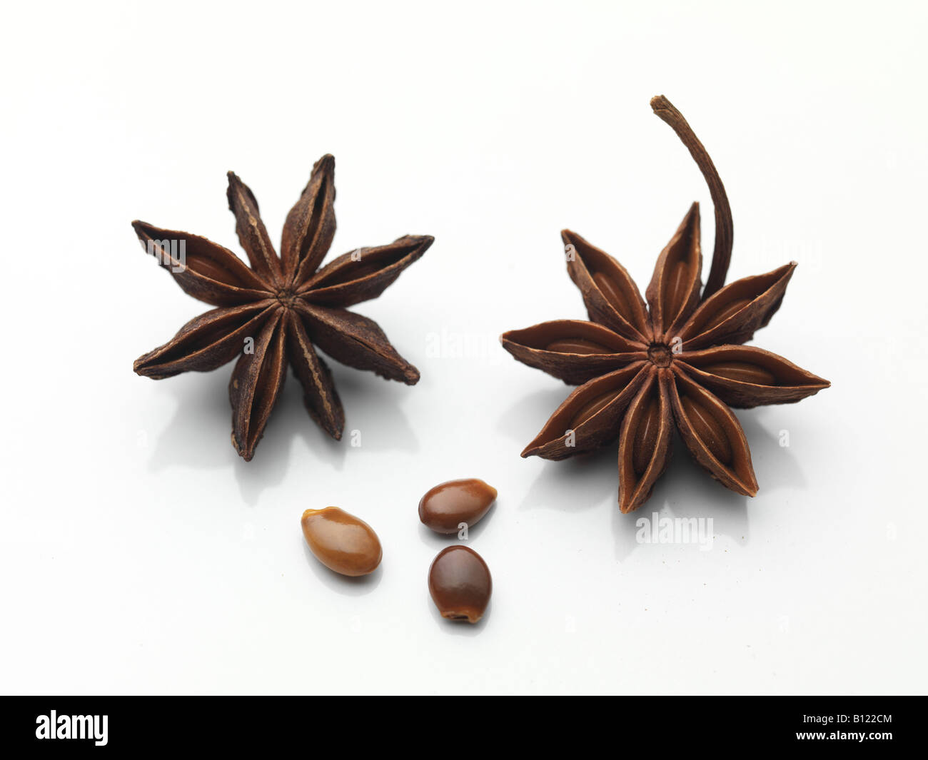 anise star spice aromatic bean grain taste flavour Stock Photo - Alamy
