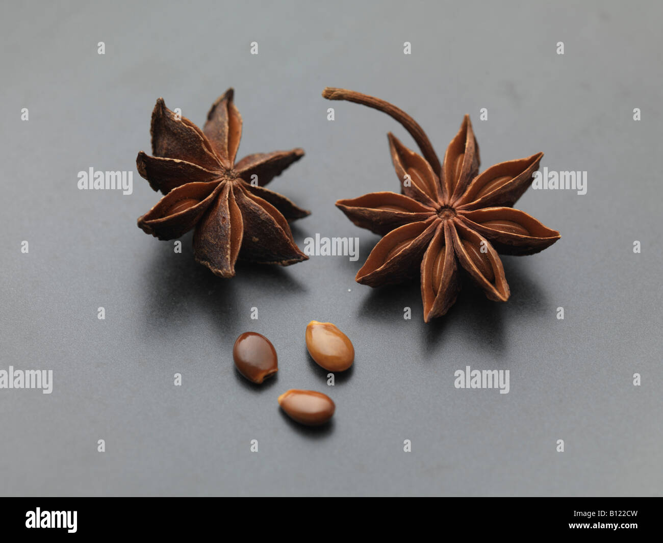 anise star spice aromatic bean grain taste flavour Stock Photo - Alamy
