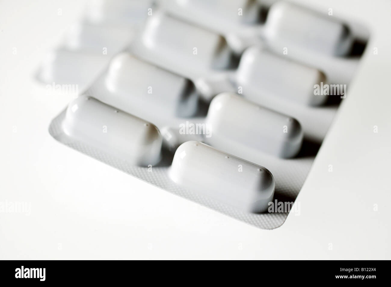 Close up of pharmaceutical drugs on white background Stock Photo - Alamy