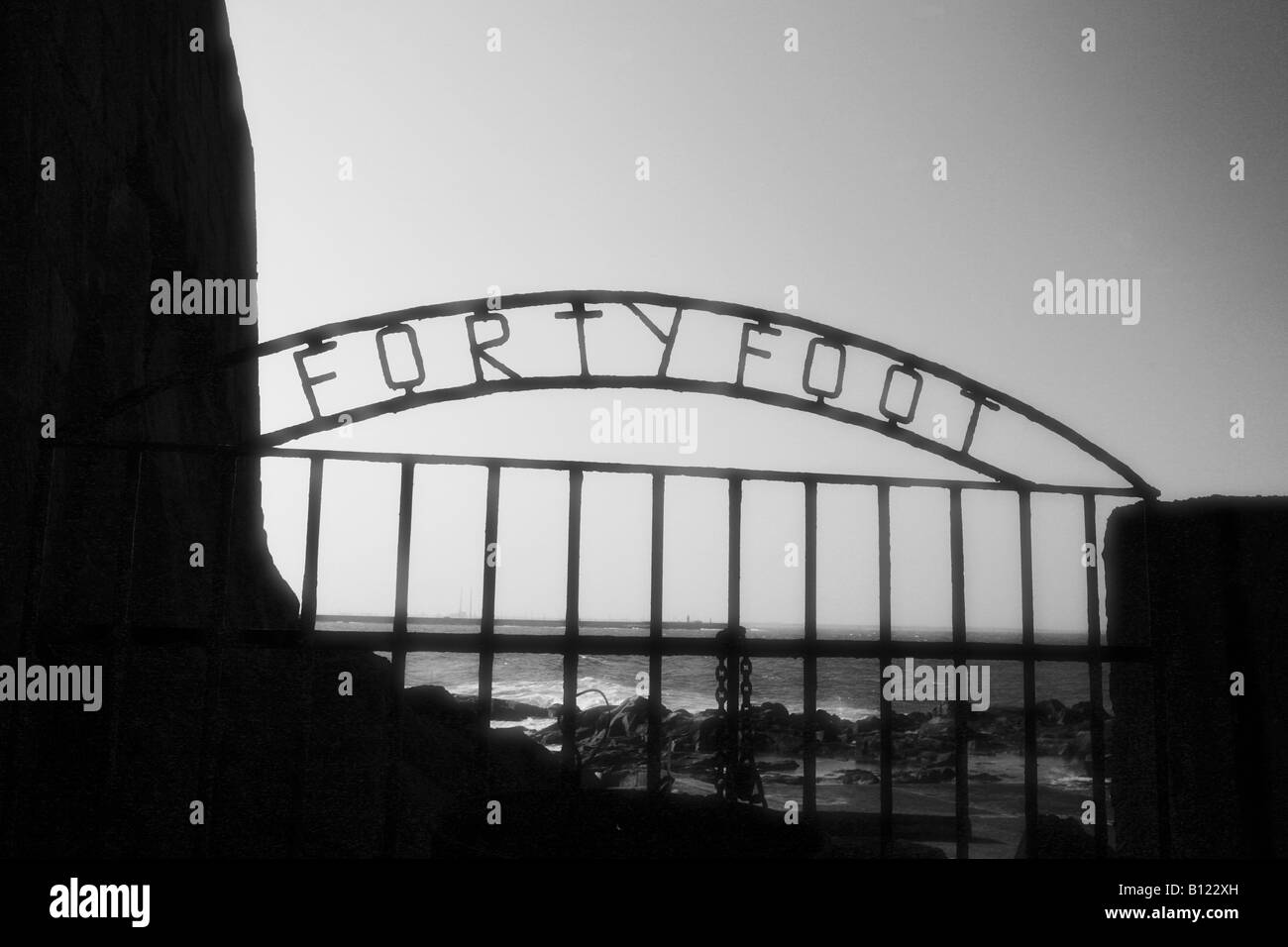 Forty foot Sign, Sandycove, Dun laoghaire, Dunlaoghaire CoDublin Dublin ...