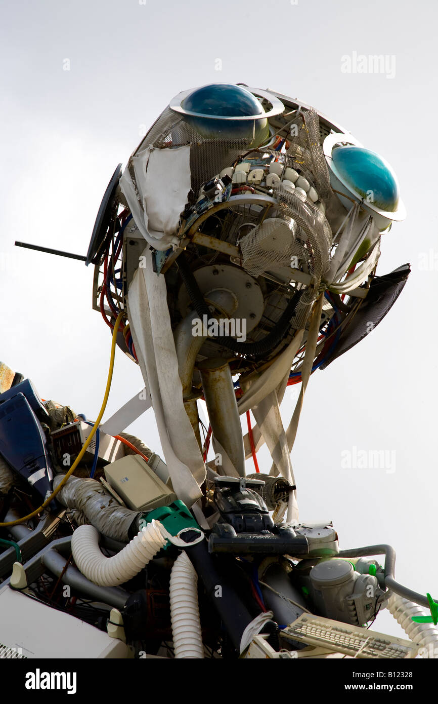 Weee waste statue eden project hi-res stock photography and images - Alamy