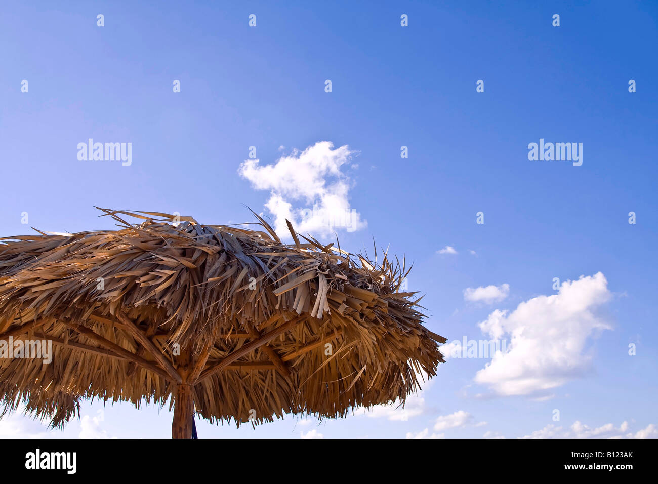Tropical holidays beach scene shade Stock Photo - Alamy