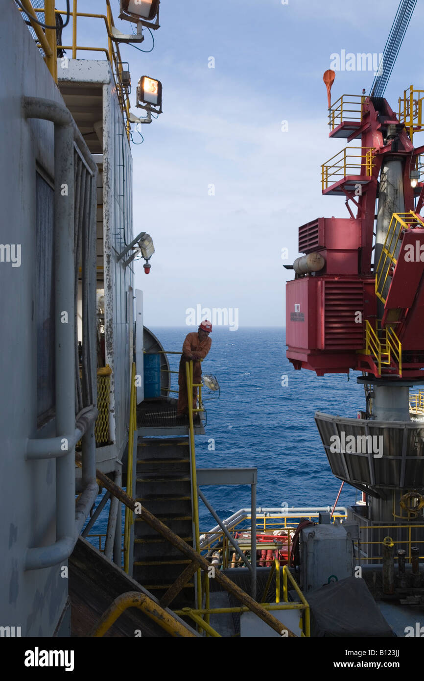 Ensco rig. Natuna Field. Sea South China Sea. Indonesia. Feb 2006 Stock ...