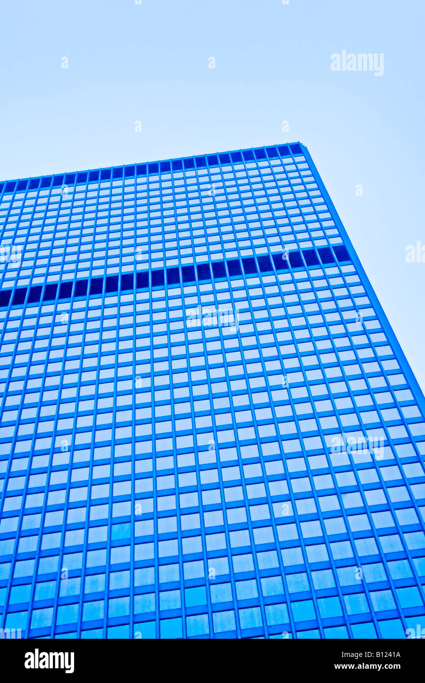 Office buildings downtown financial district large banks Stock Photo ...