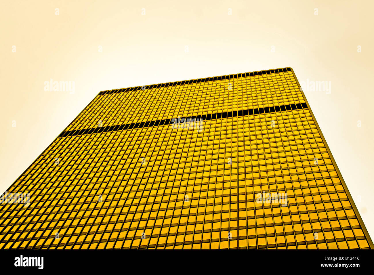 Office buildings downtown financial district large banks Stock Photo ...