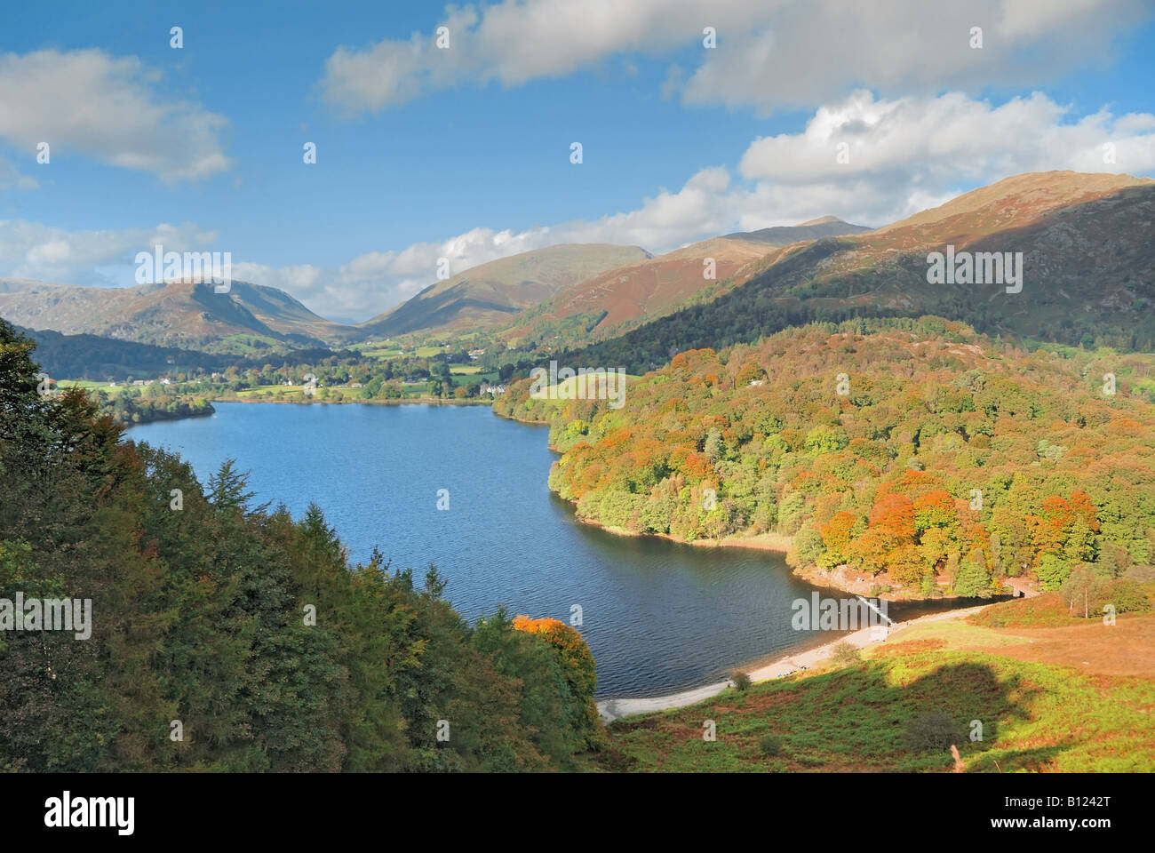 Grasmere from loughrigg terrace hi-res stock photography and images - Alamy
