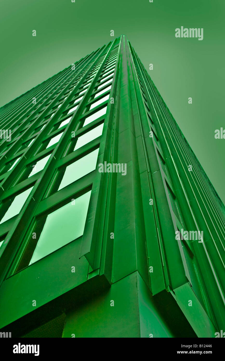 Office buildings downtown financial district large banks Stock Photo ...