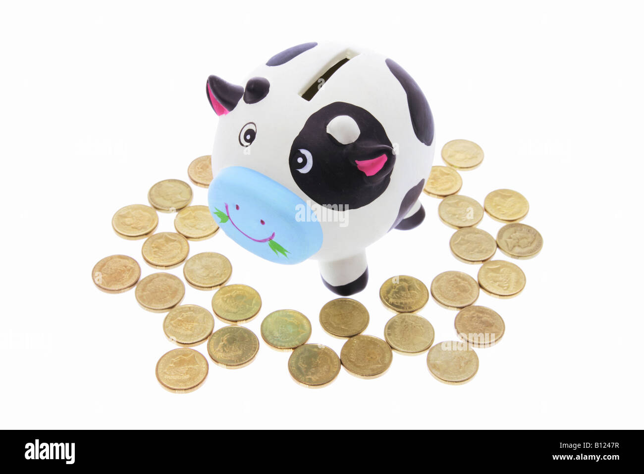 Cow money box hi-res stock photography and images - Alamy