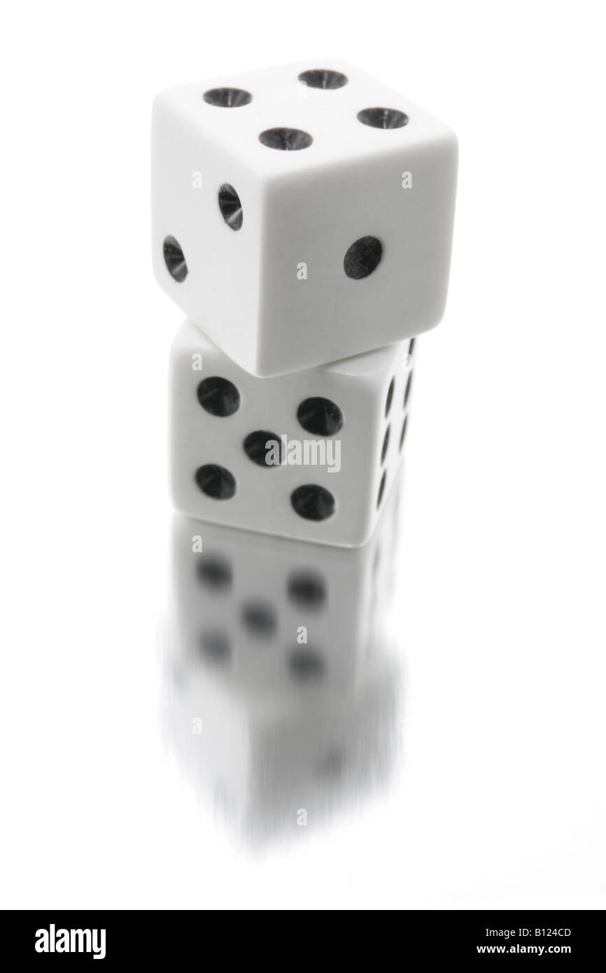 Stack of Dice Stock Photo - Alamy