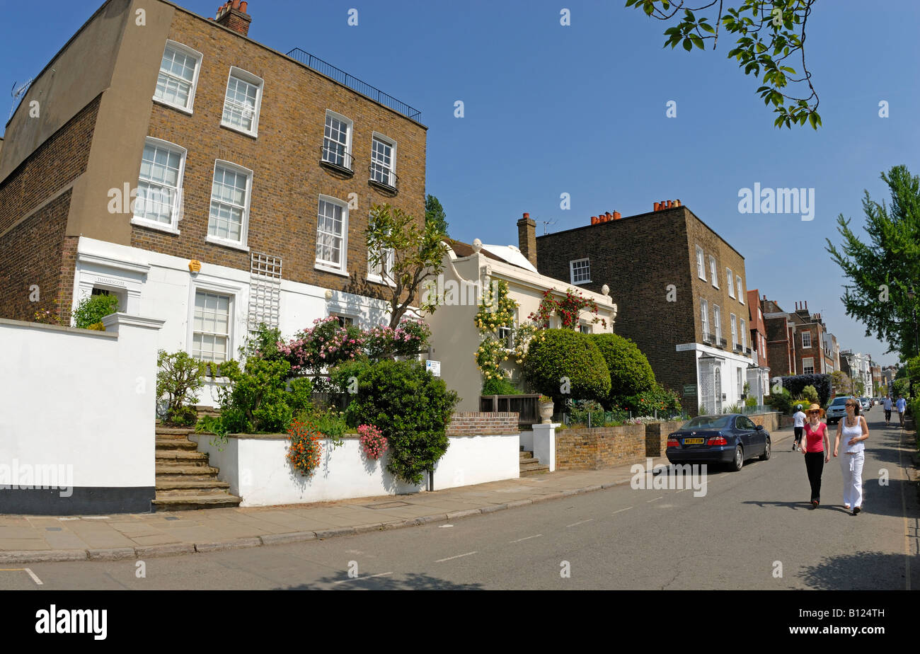The Mall, Chiswick Riverside, London Stock Photo - Alamy