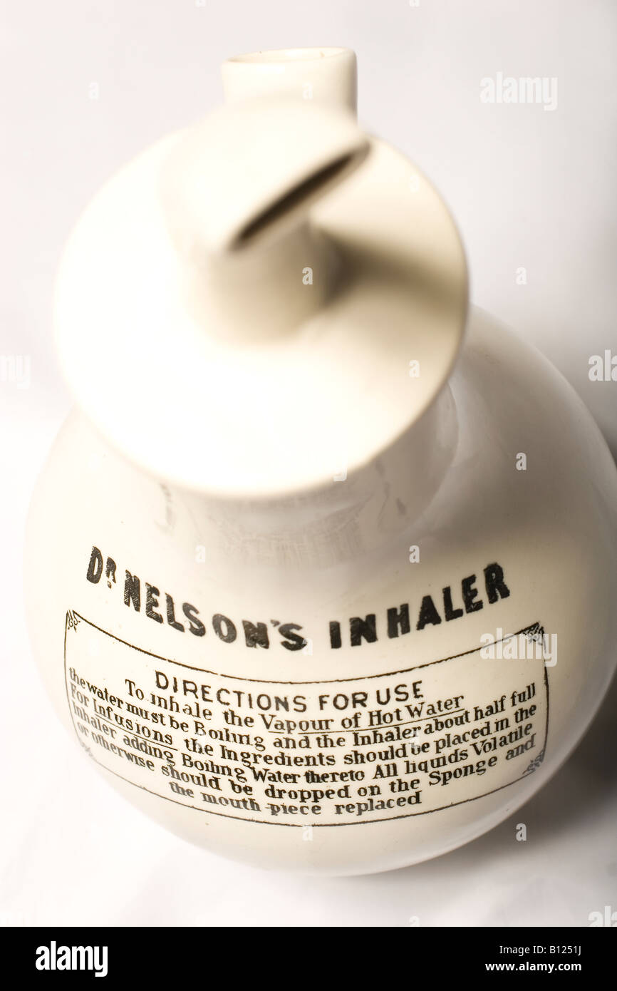 Dr nelsons inhaler Stock Photo - Alamy