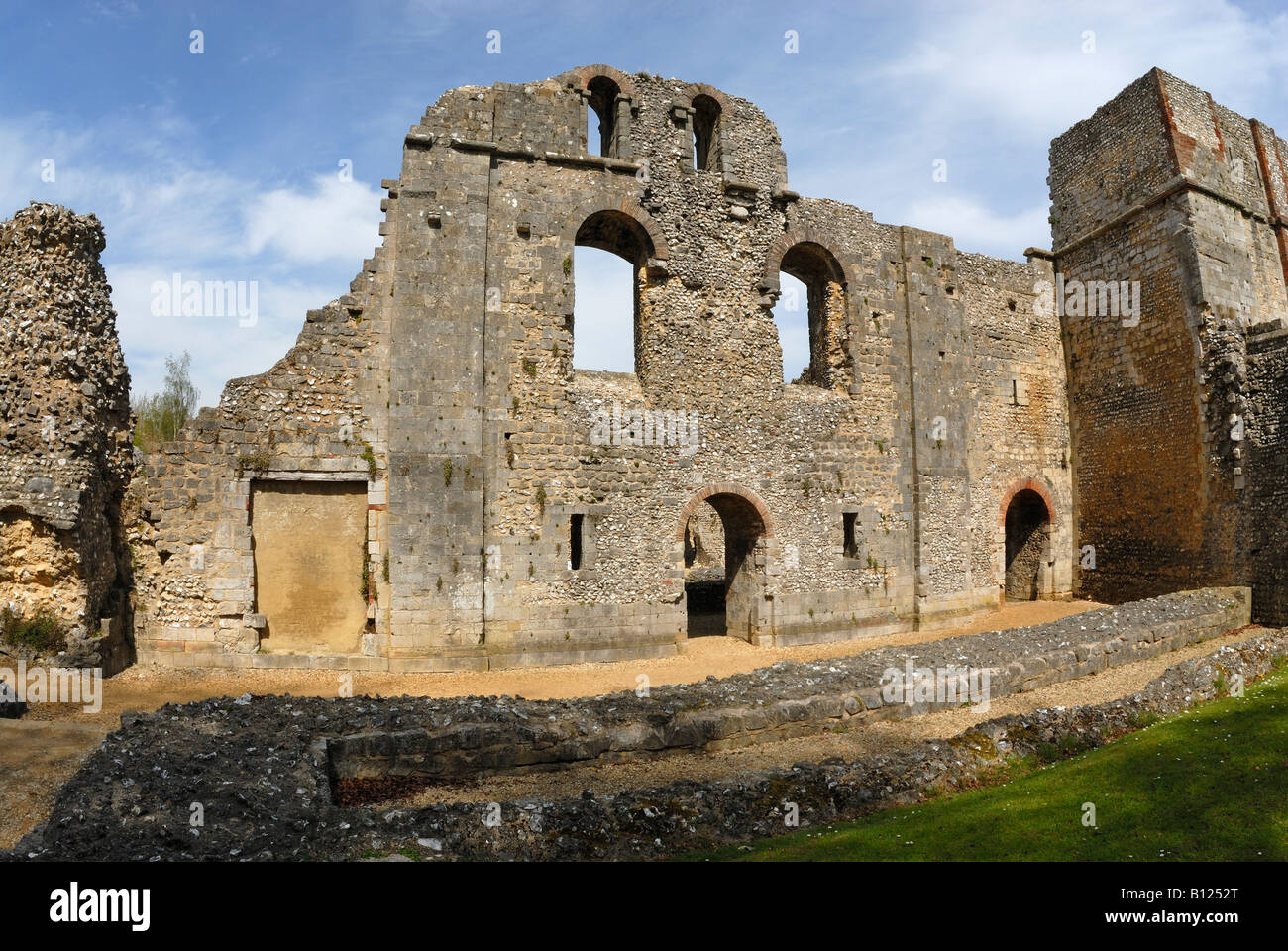 Wolvesey Castle, Winchester Stock Photo - Alamy