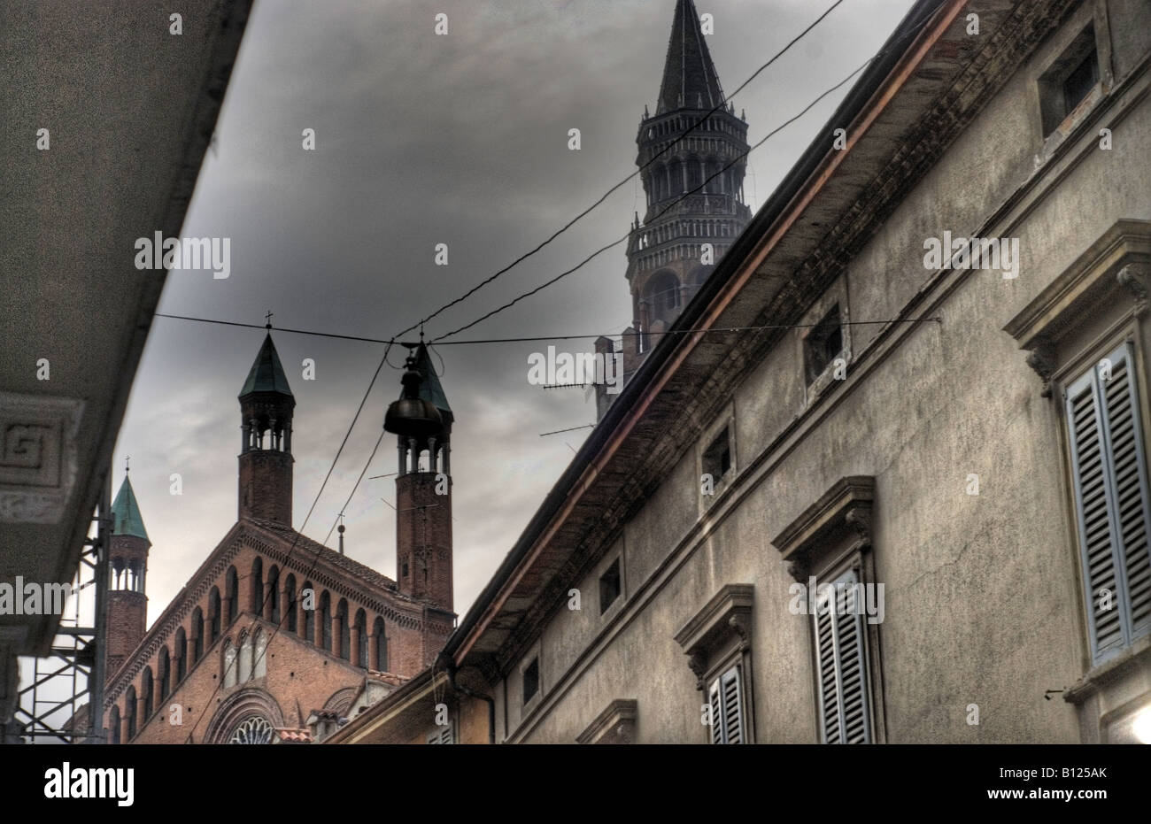 view of downtown Cremona Stock Photo - Alamy