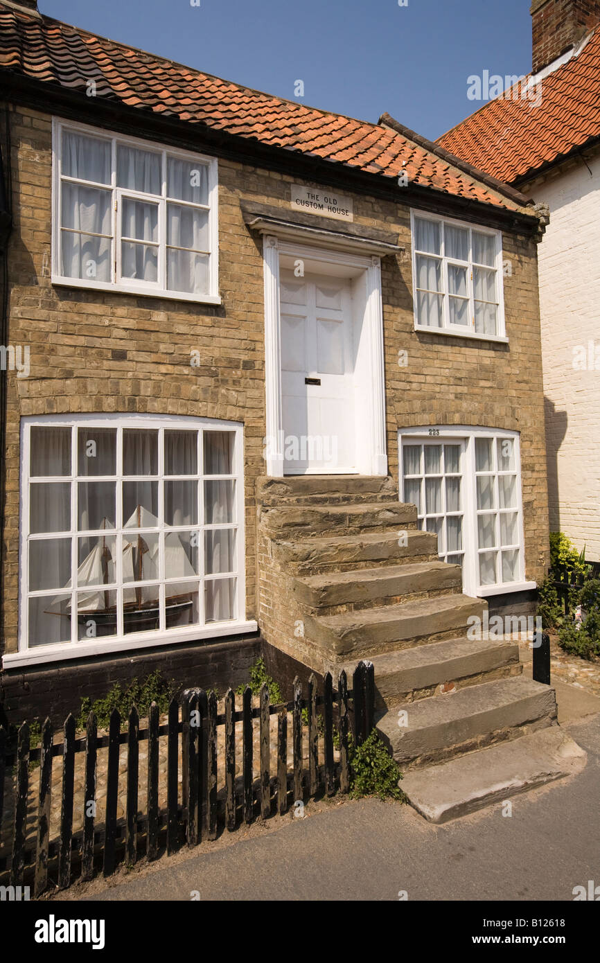 UK England Suffolk Aldeburgh Slaughden Road the Old Custom house with ...