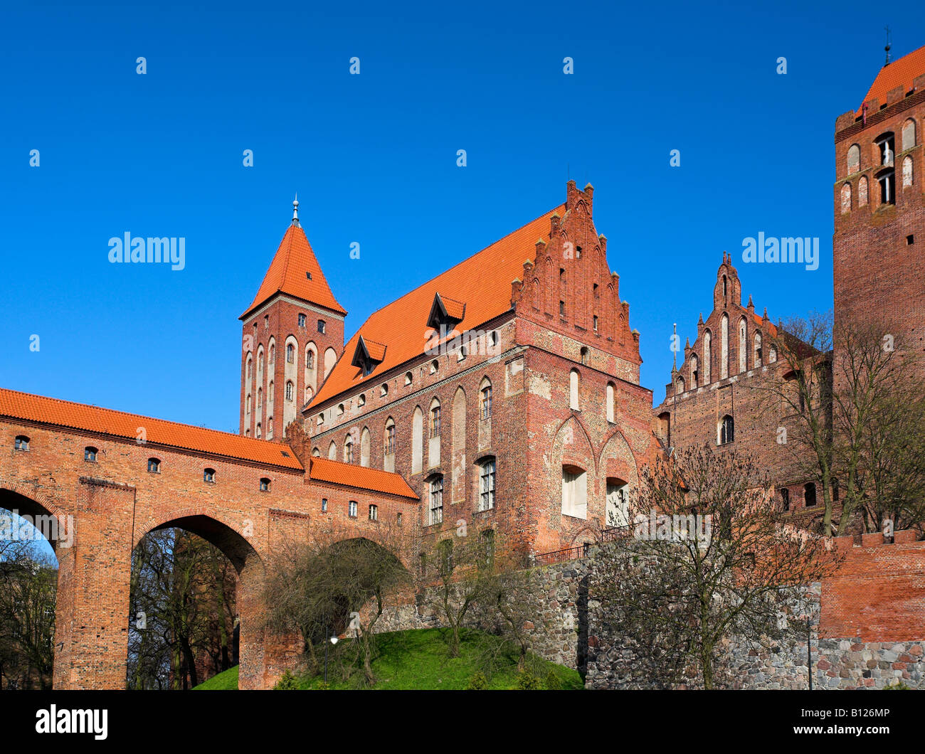 The Kwidzyn castle Poland Stock Photo - Alamy